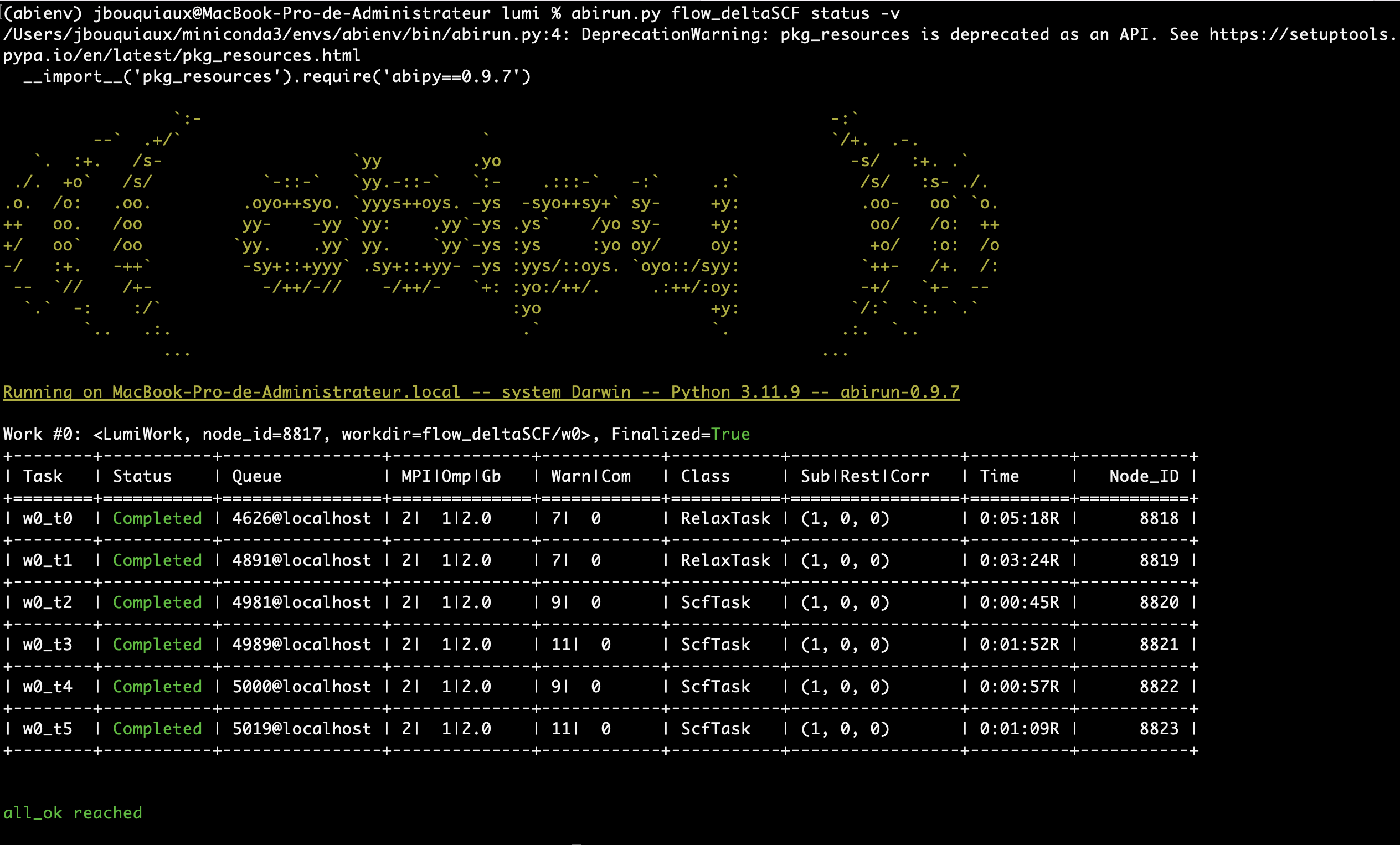 Automatazing the ab-initio \(\Delta\)SCF procedure ; the LumiWork ...